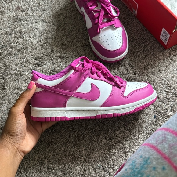 Nike | Shoes | Nike Dunk Low Fuchsia | Poshmark